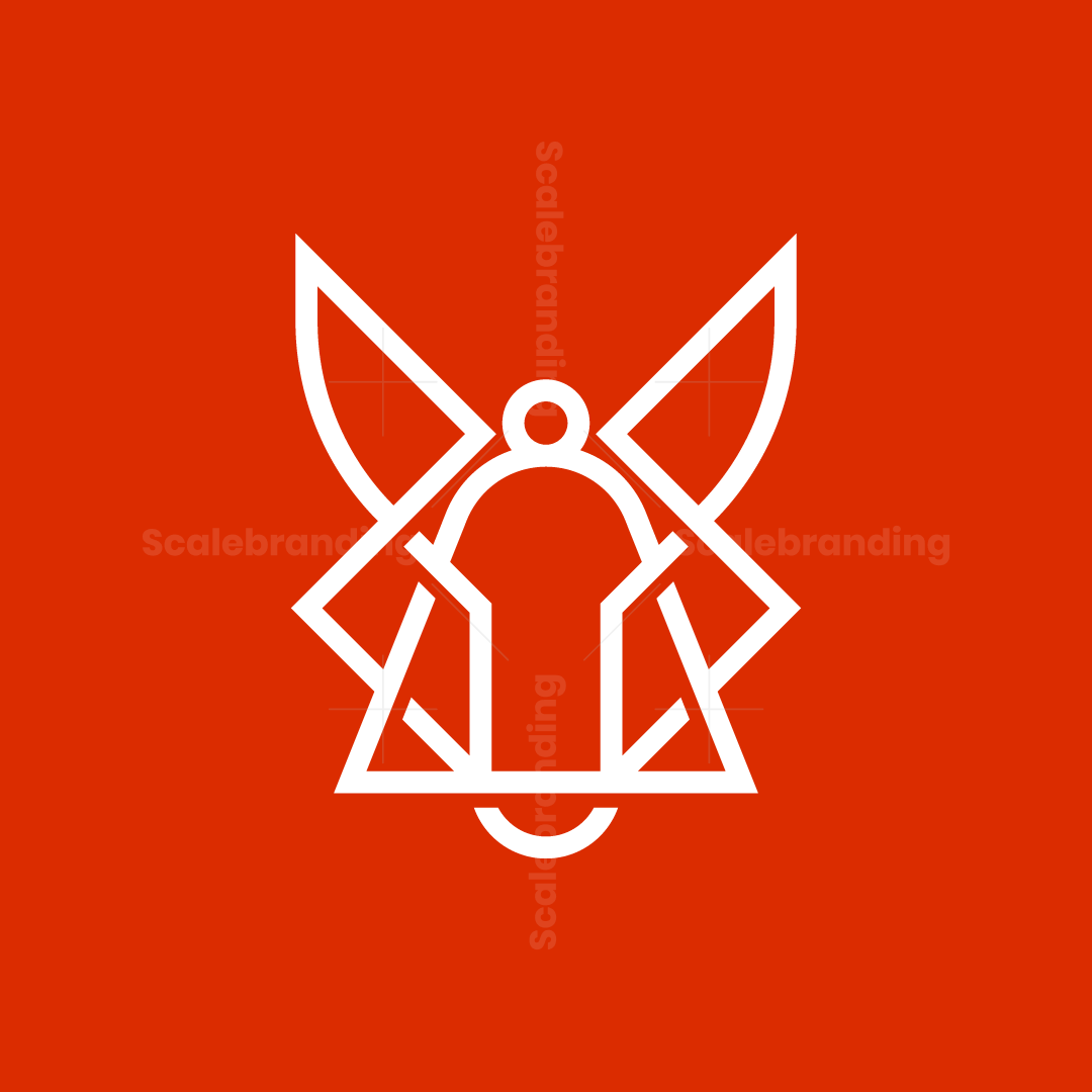Bell Fox Orange Line Logo | Scalebranding