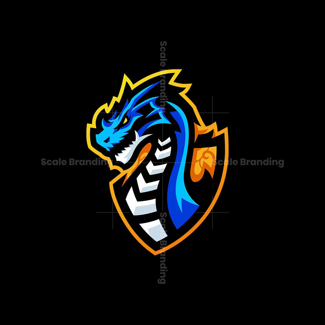 DRACO MASCOT LOGO | Scalebranding