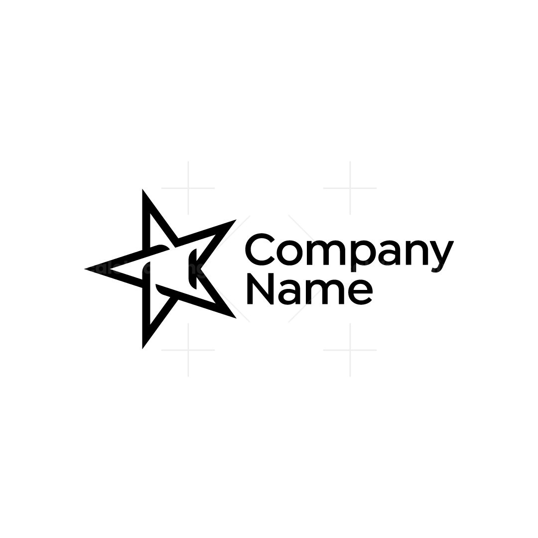 Letter KC Star Logo | Scalebranding