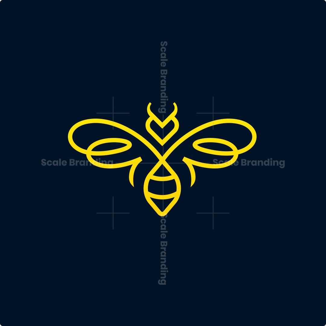 Elegant Bee Logo | Scalebranding