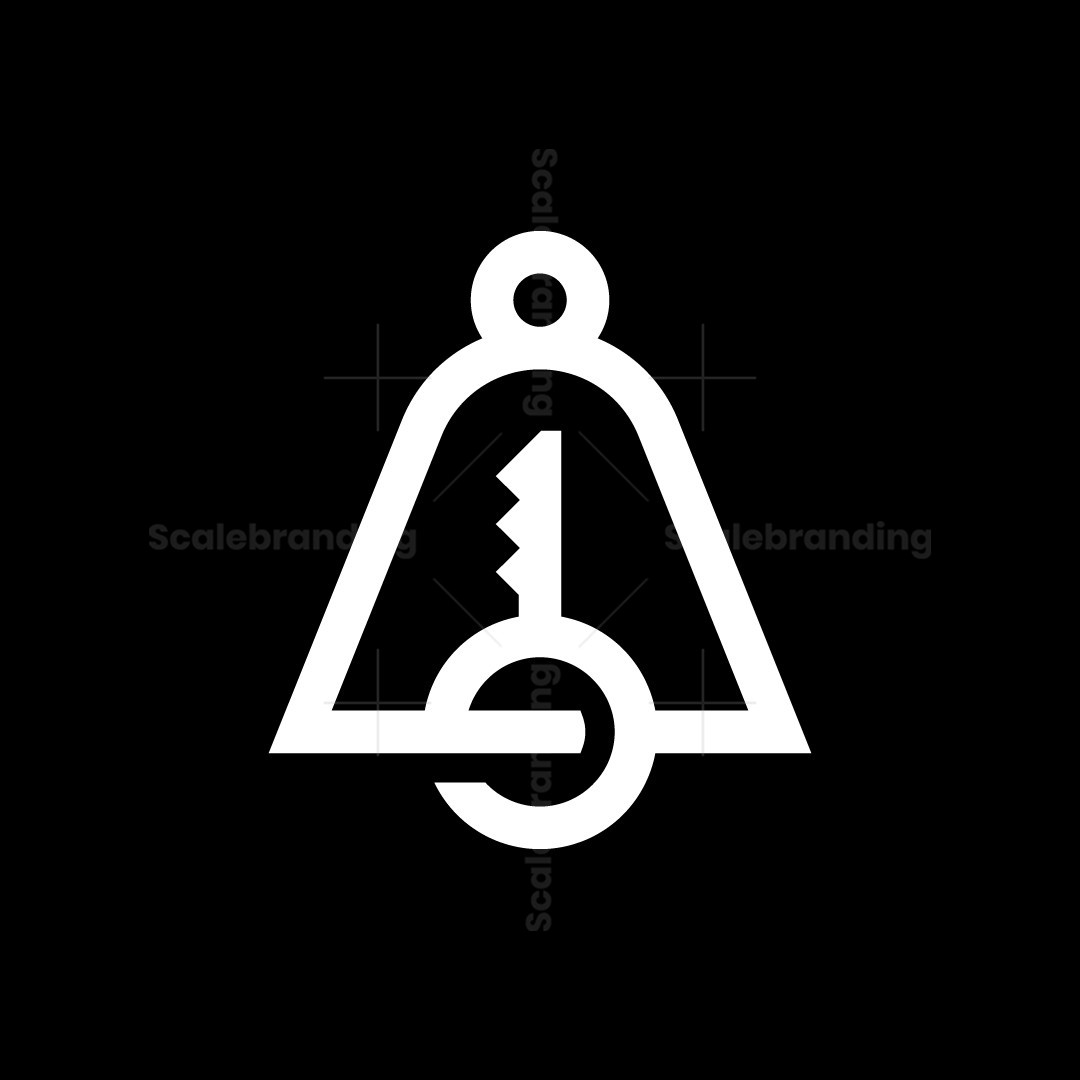 Elegant Bell Key Logo | Scalebranding