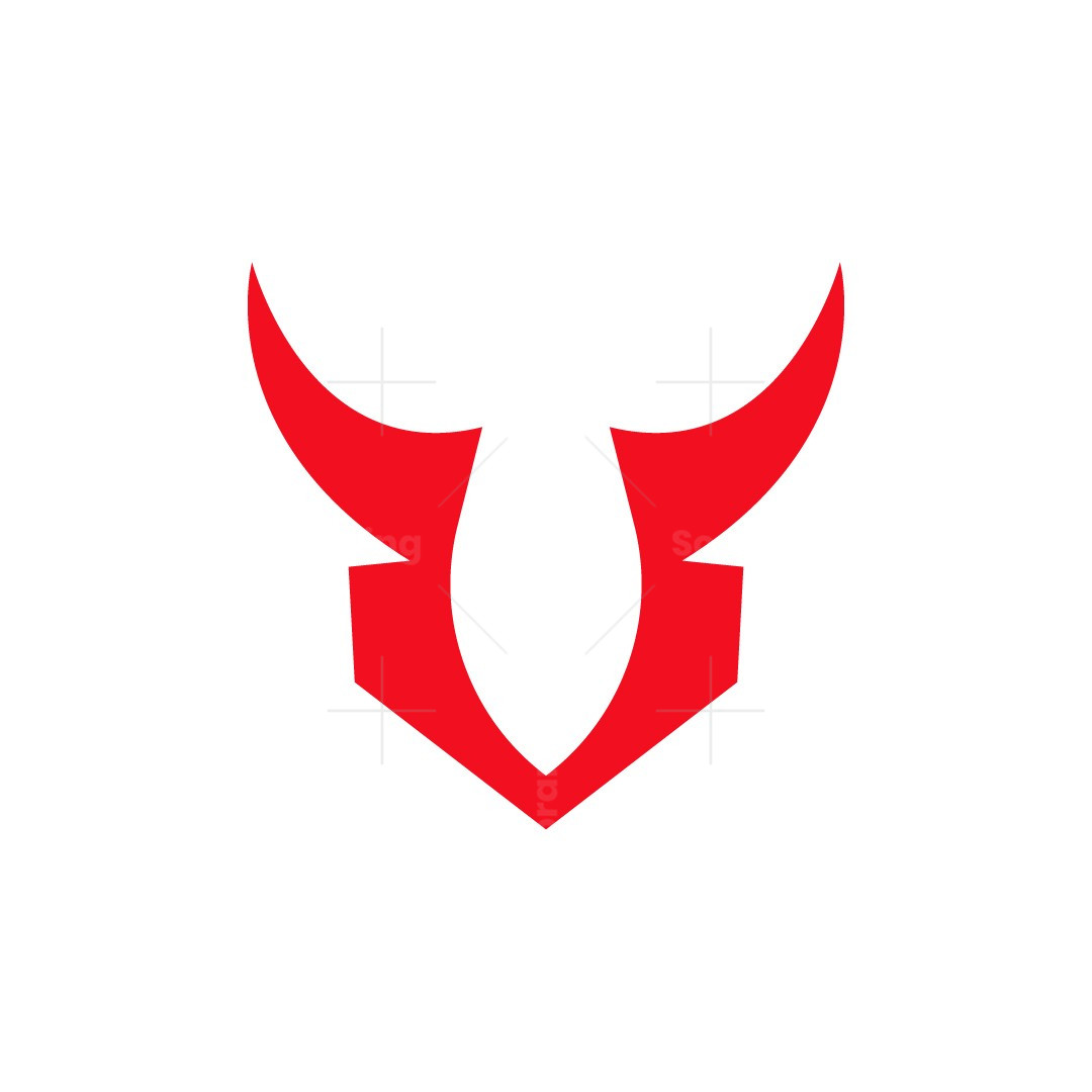 Elegant Bull Horn Logo | Scalebranding