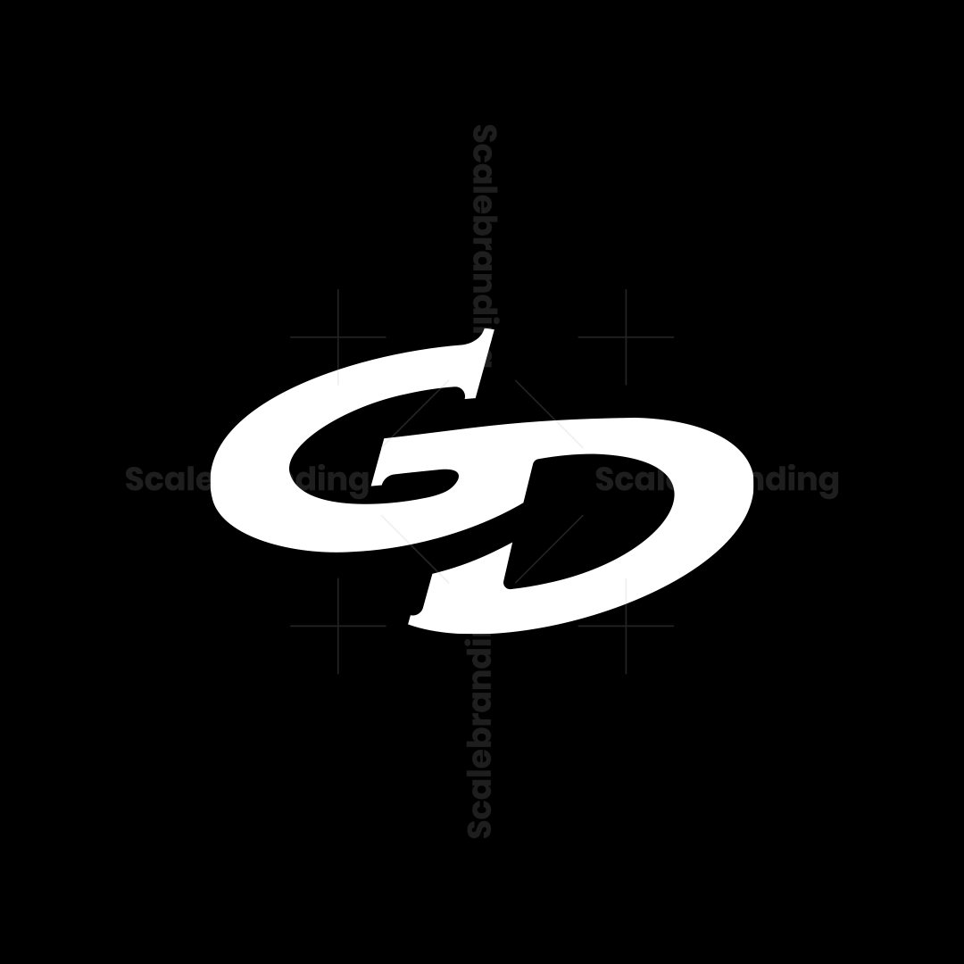 Elegant Letter G and D Logo | Scalebranding