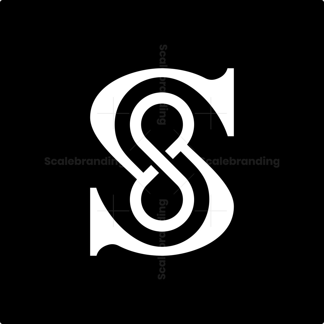 Logo S'impliquer Minimal Line Initial Letter S Logo
