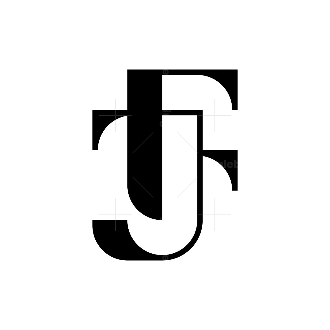 Elegant JF FJ Letter Logo | Scalebranding