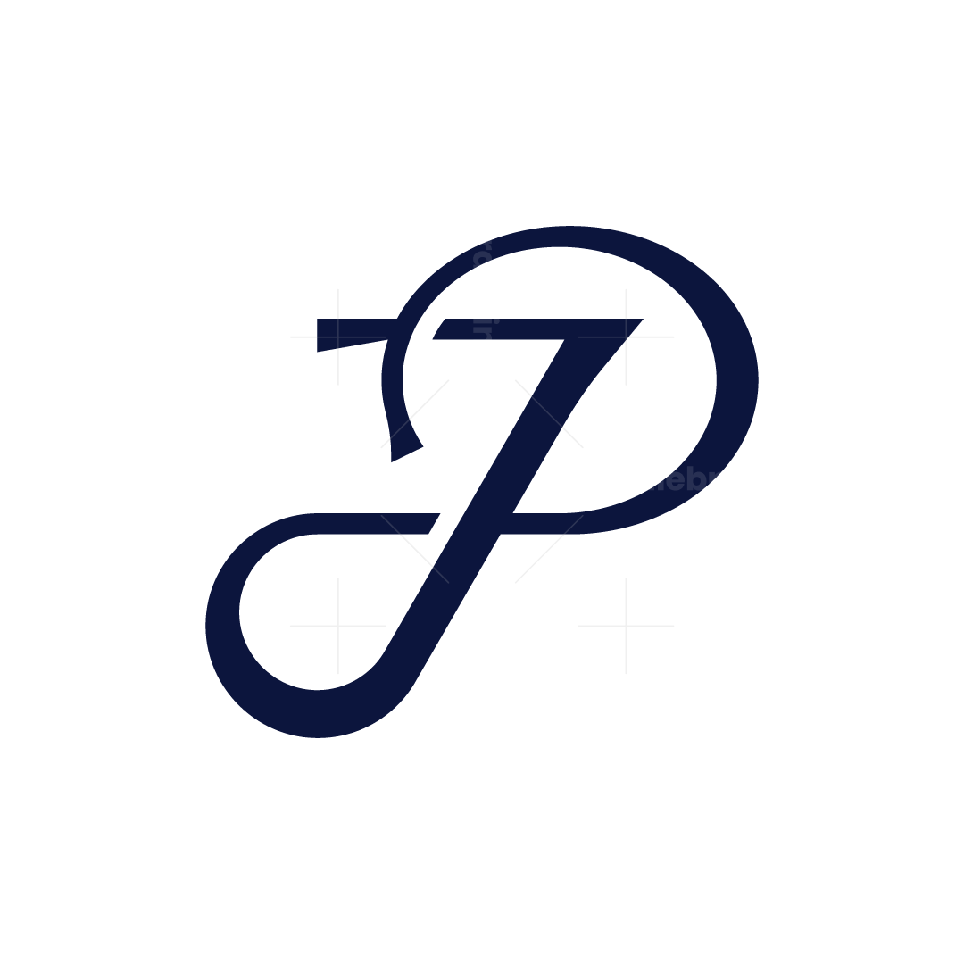 Elegant JP or PJ Monogram Logo | Scalebranding