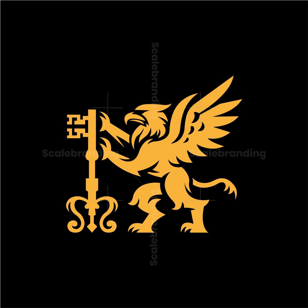 Elegant Key Griffin Logo | Scalebranding