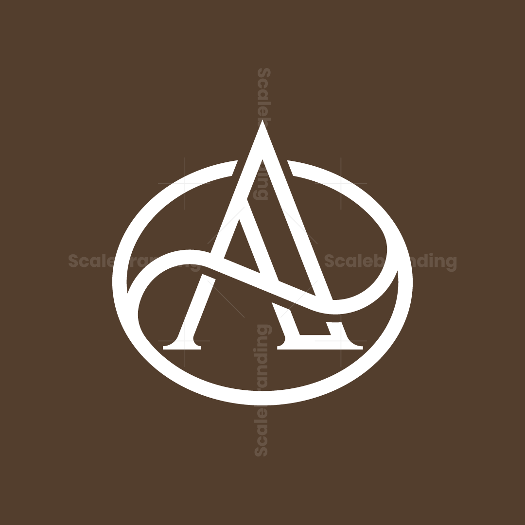 Elegant Letter A Coffee Beans Logo | Scalebranding