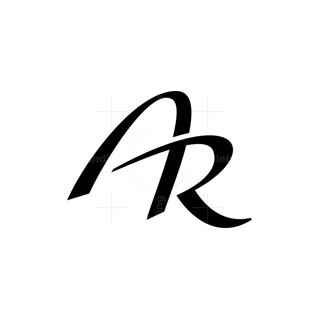 Elegant Letter AR RA Logo | Scalebranding