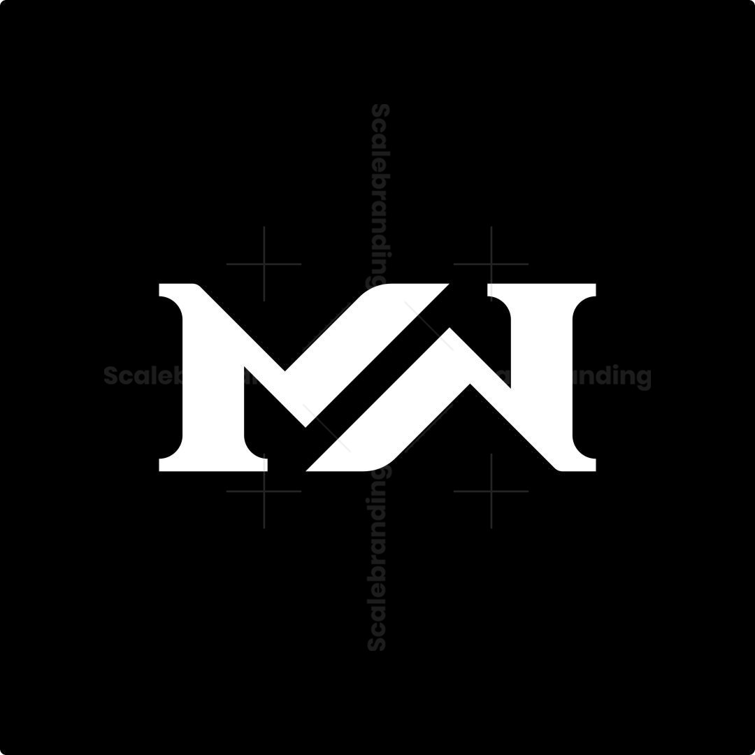 Elegant Letter M MN Logo | Scalebranding