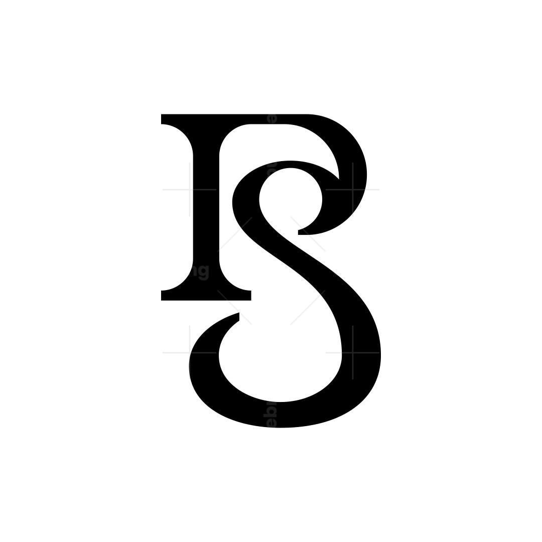 Elegant Letter PS SP Logo | Scalebranding