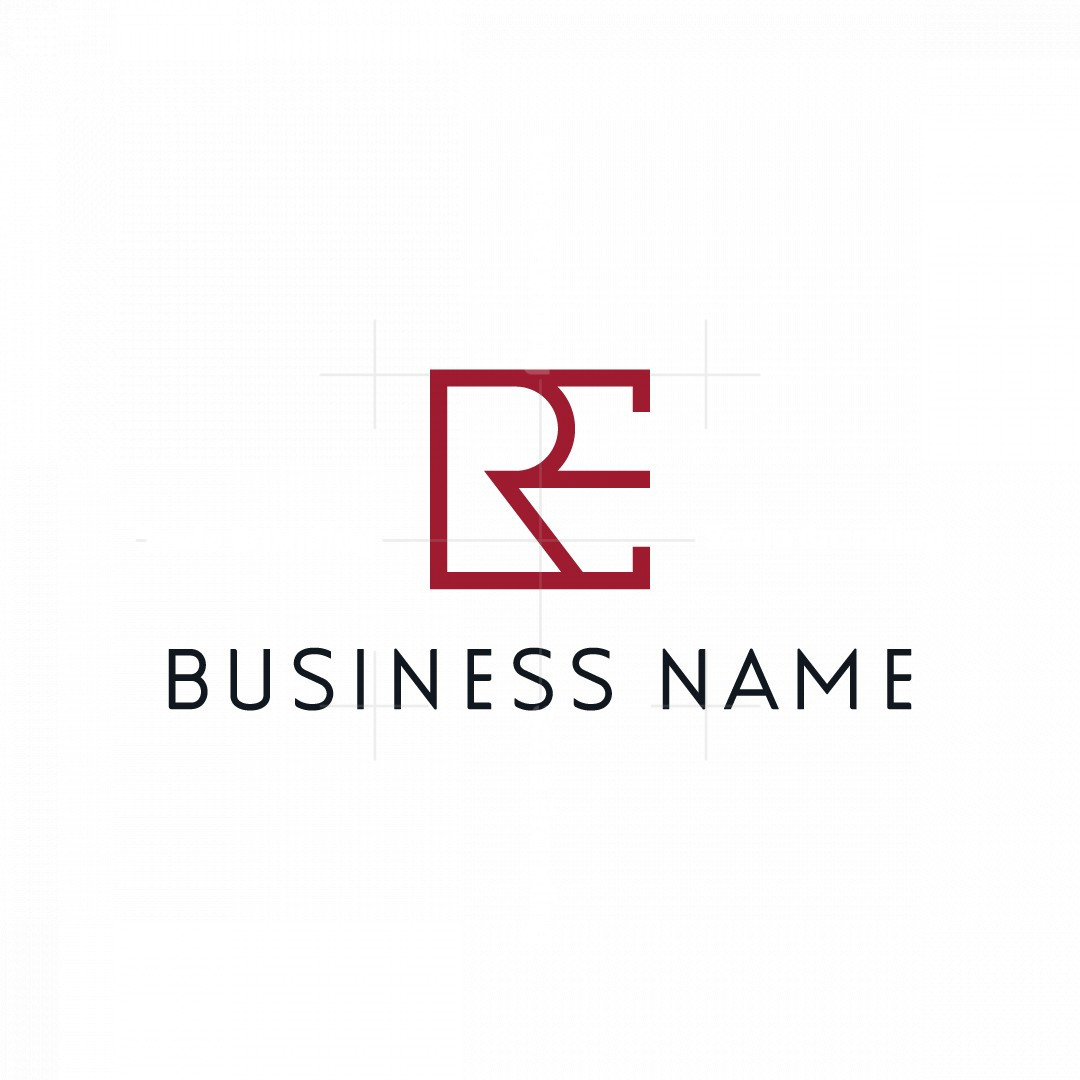 Elegant Letter RE Logo | Scalebranding