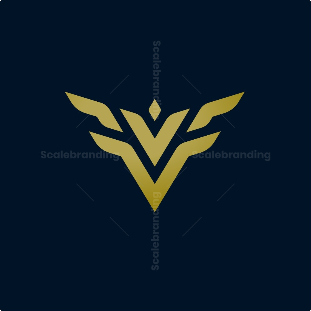 Elegant Letter V Logo | Scalebranding