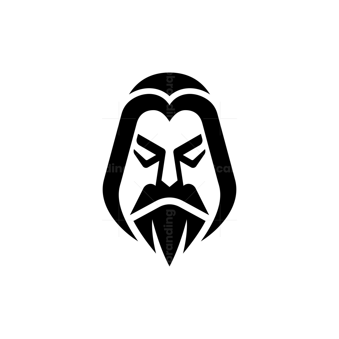 Iconic Elegant Man Face Logo | Scalebranding