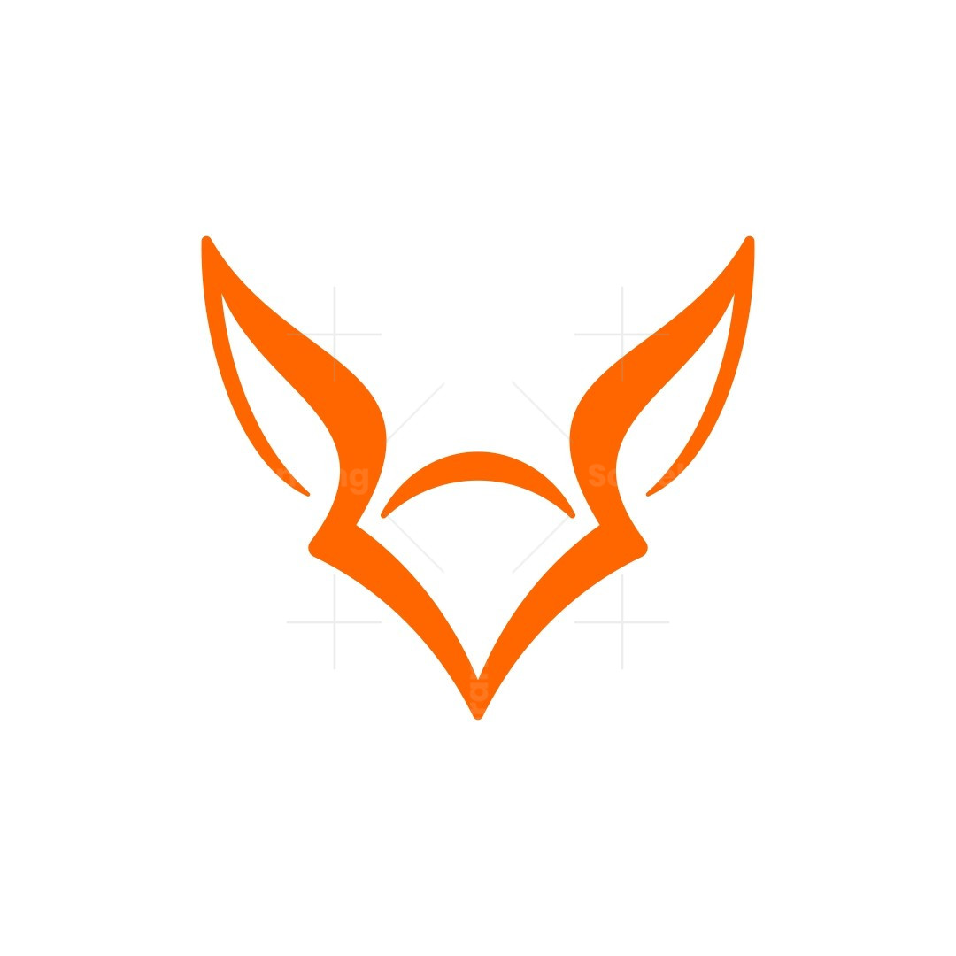 Elegant Minimalist Fennec Fox Head Logo | Scalebranding