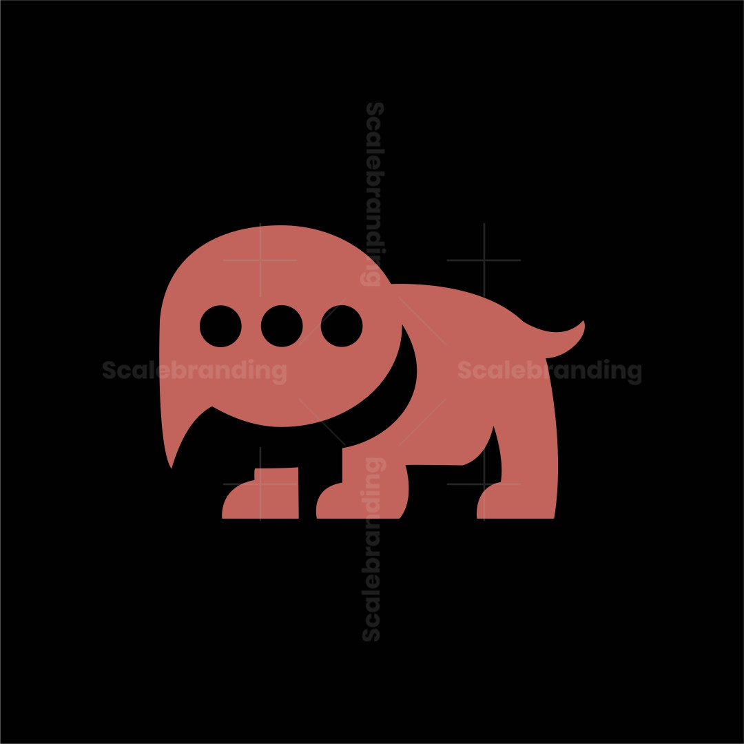Elephant Chat Logo | Scalebranding