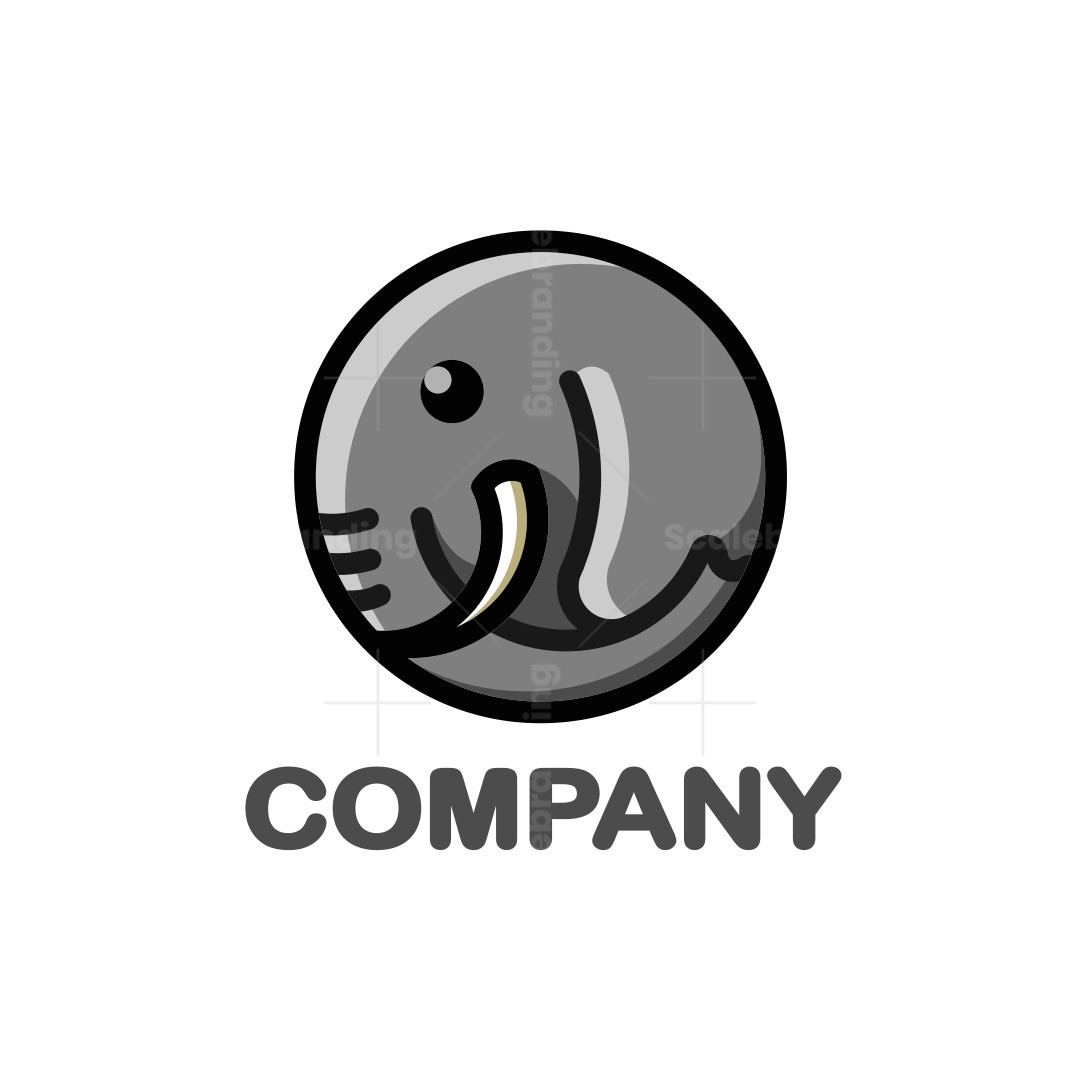 Elephant circle Logo | Scalebranding
