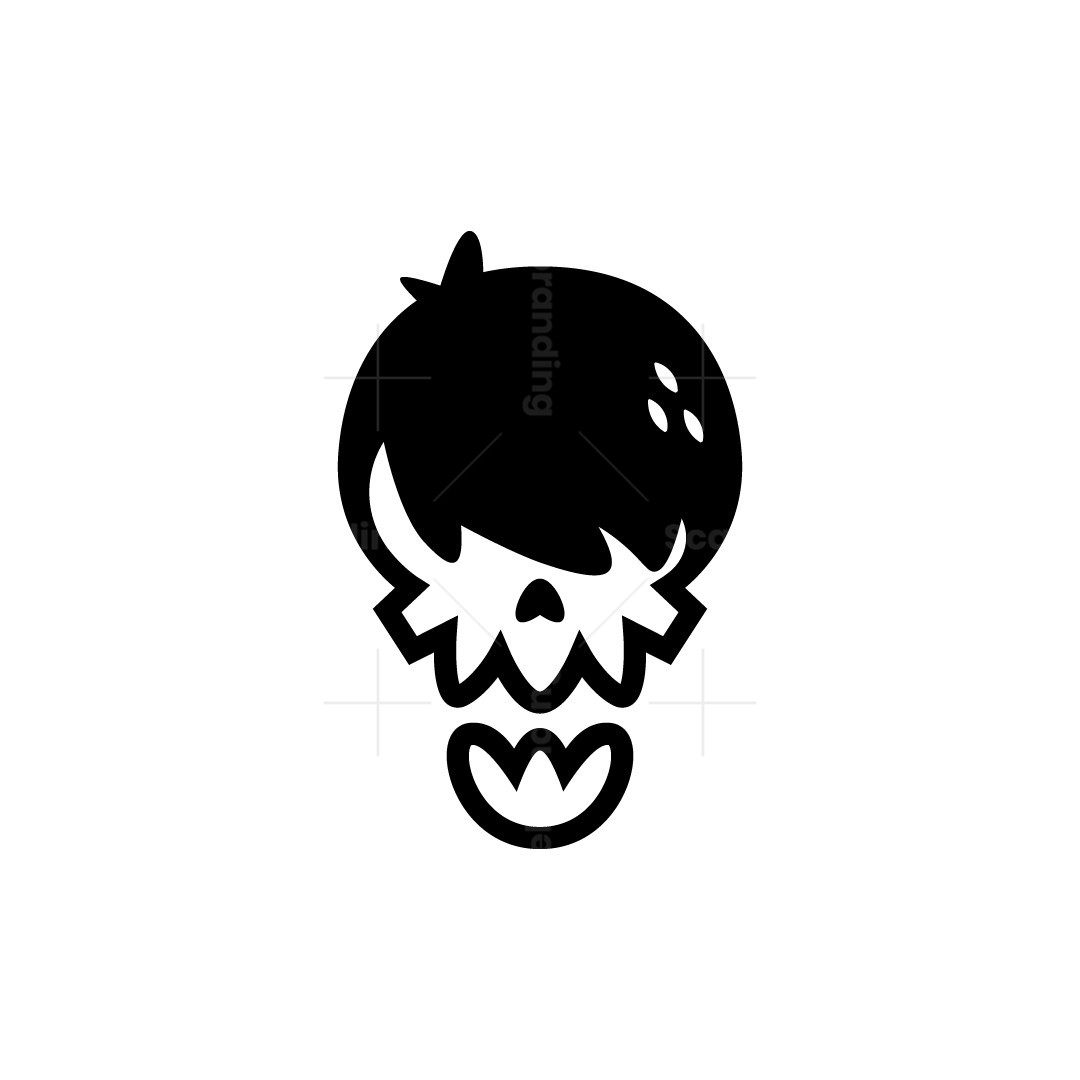 Emo Skull Logo | Scalebranding