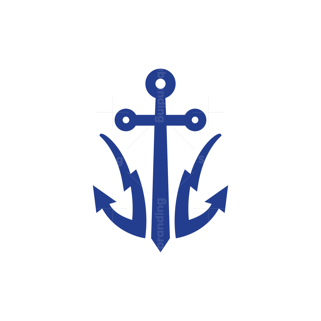 Energy Anchor Logo Thunder Anchor Logo | Scalebranding