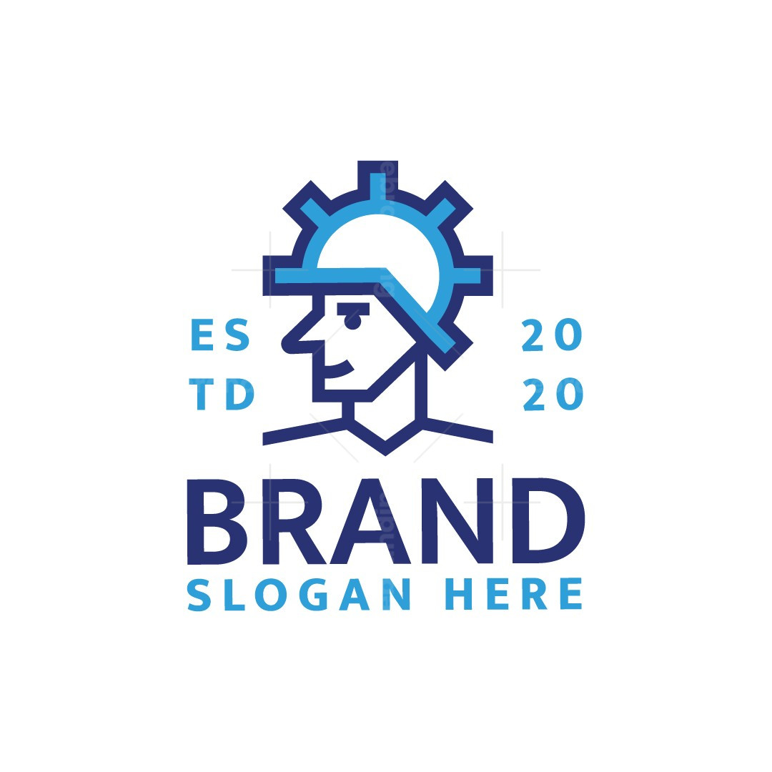 Engineering Man Logo | Scalebranding