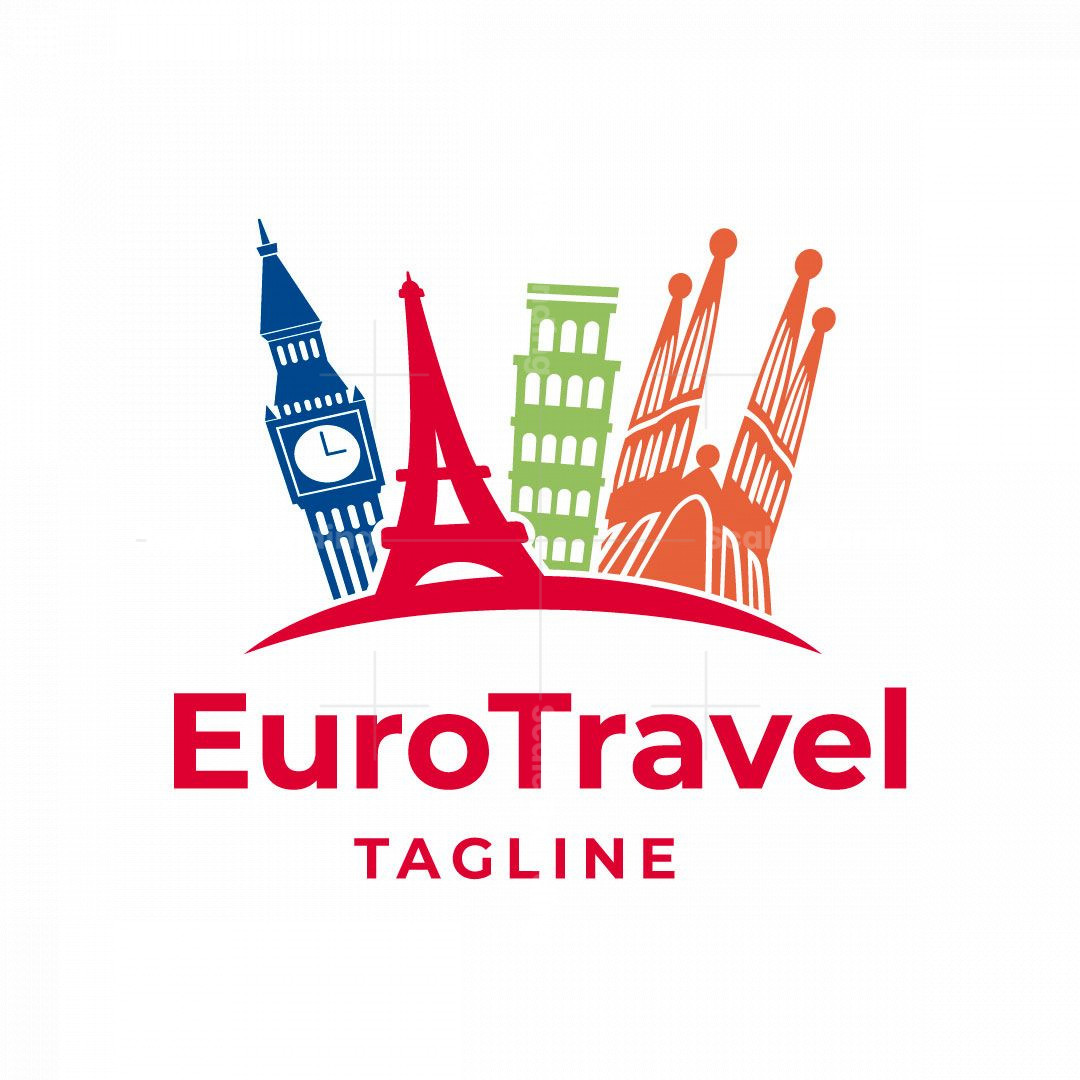 Euro Travel Tour Tourism Logo | Scalebranding
