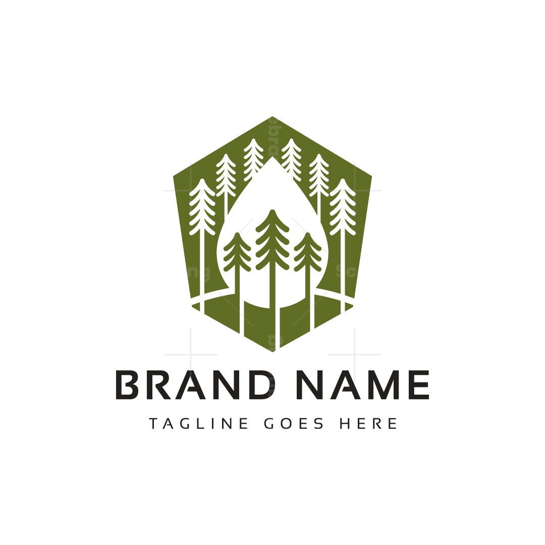 Evergreen Tree Logo | Scalebranding