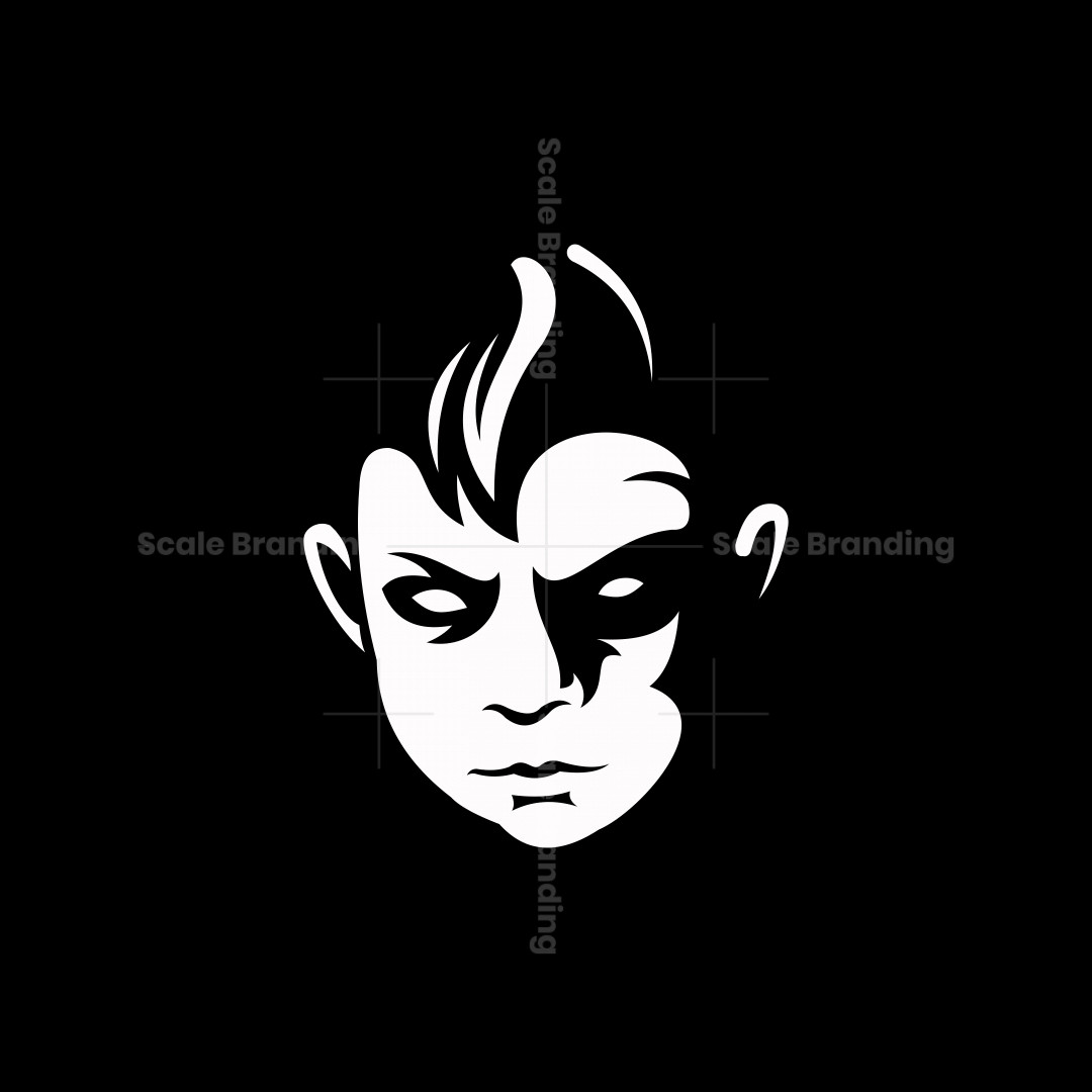 Evil Kid Mascot Logo | Scalebranding