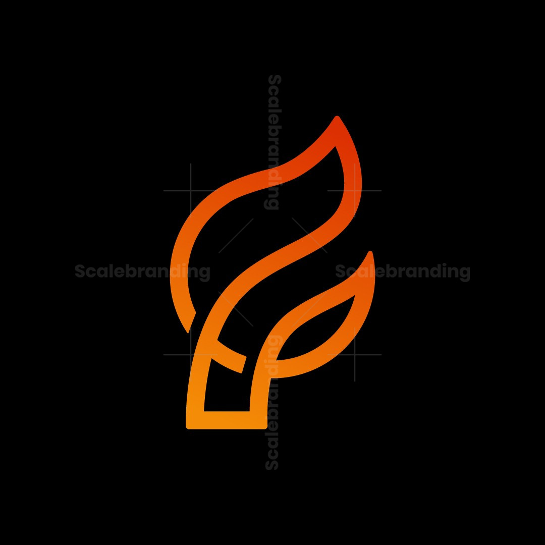 F Flame Logo | Scalebranding