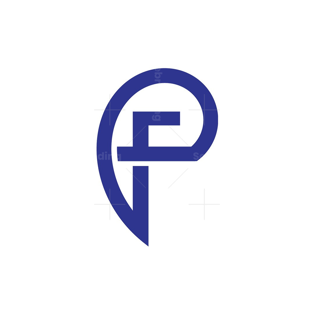 Letter P Logo Modern Letter P Logo Branition