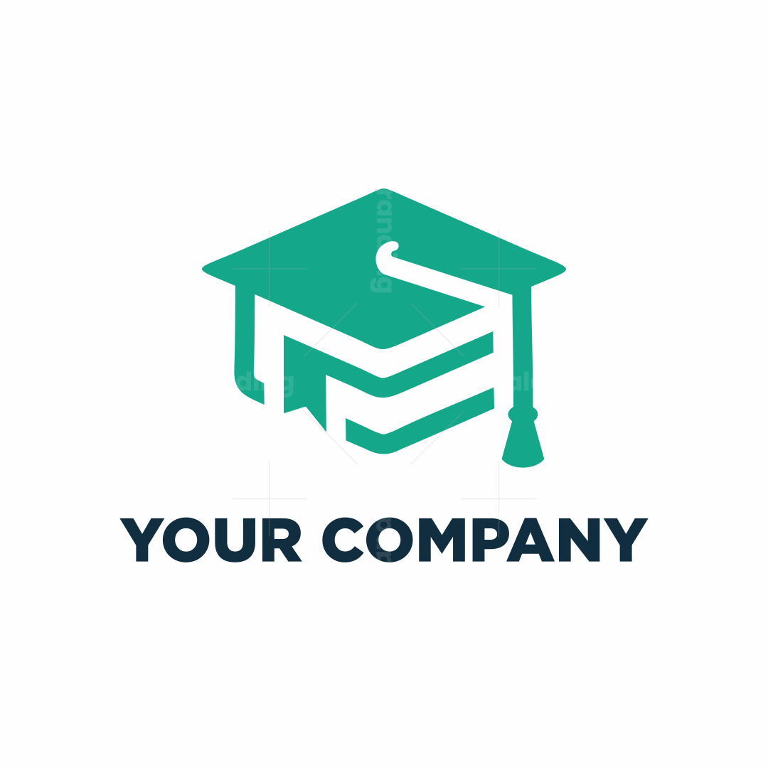 Graduation Book Simple Combination Logo | Scalebranding
