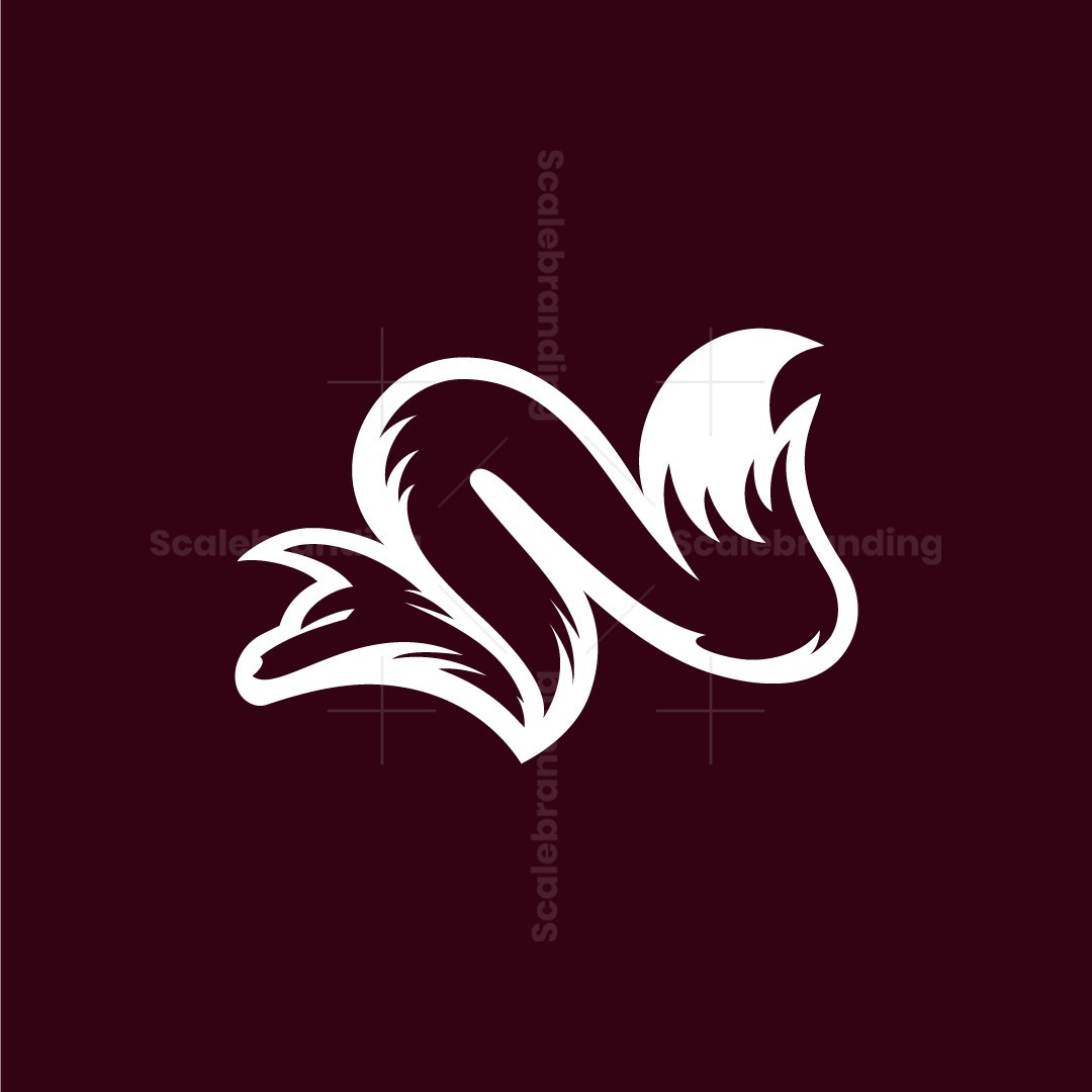 Simple Letter N Fox Logo | Scalebranding