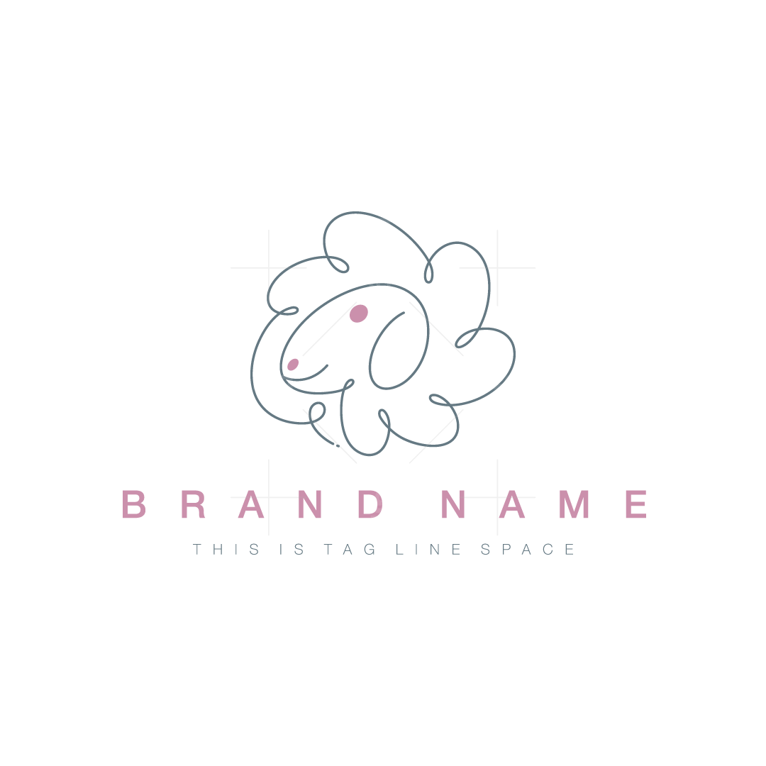 Sheep Wool Thread Cloud logo | Scalebranding