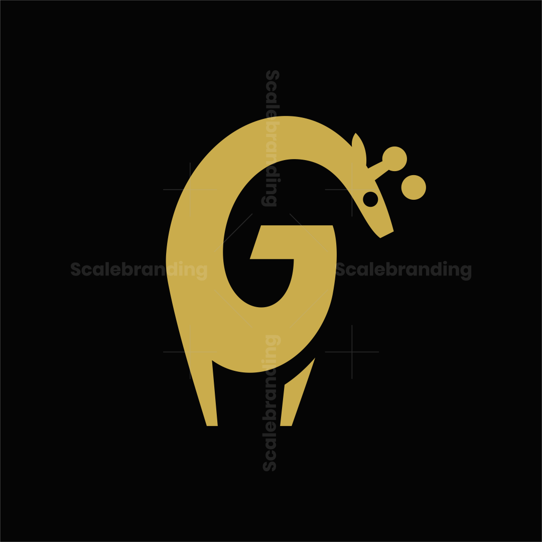 Modern G Letter Giraffe Logo | Scalebranding