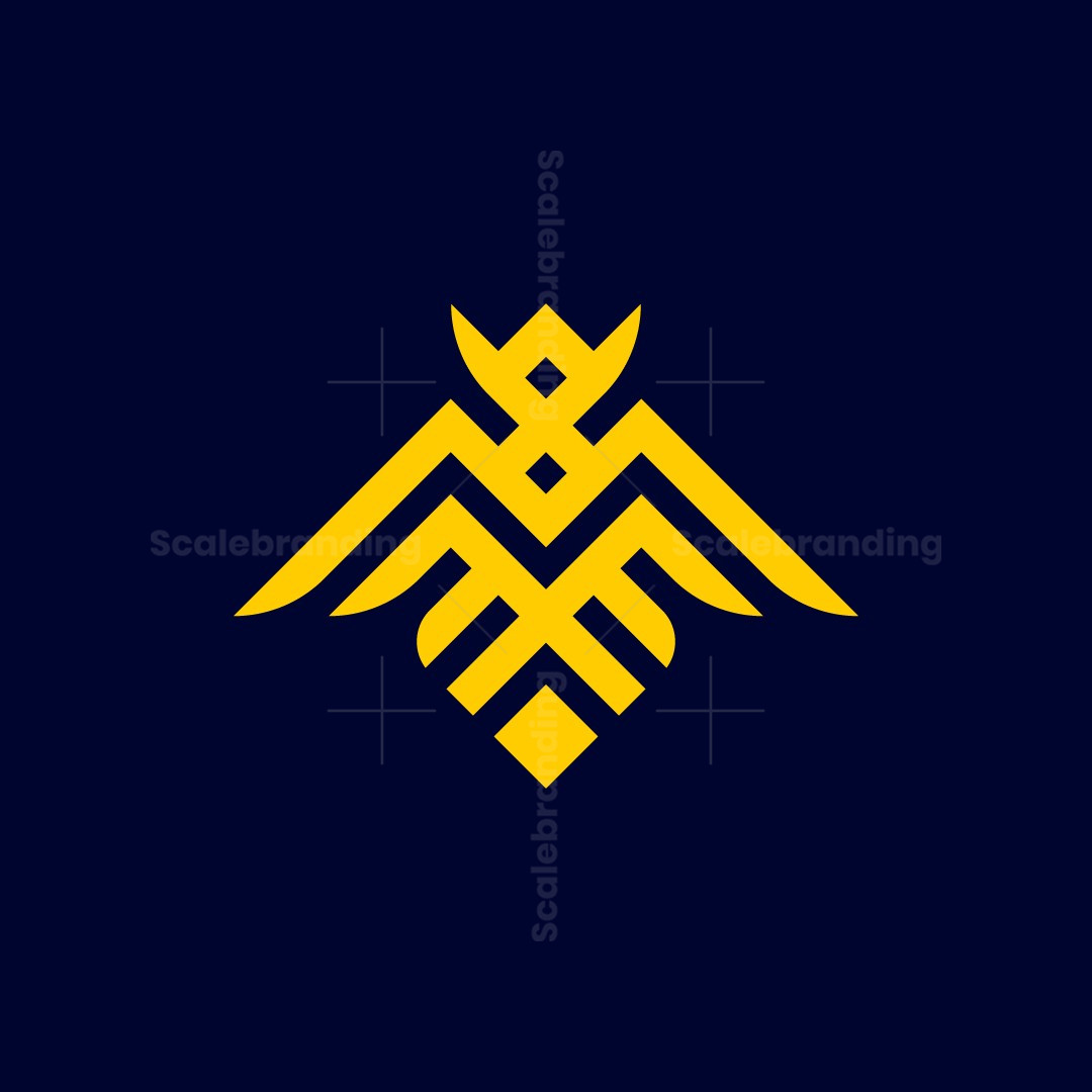 M Bee Queen Logo | Scalebranding