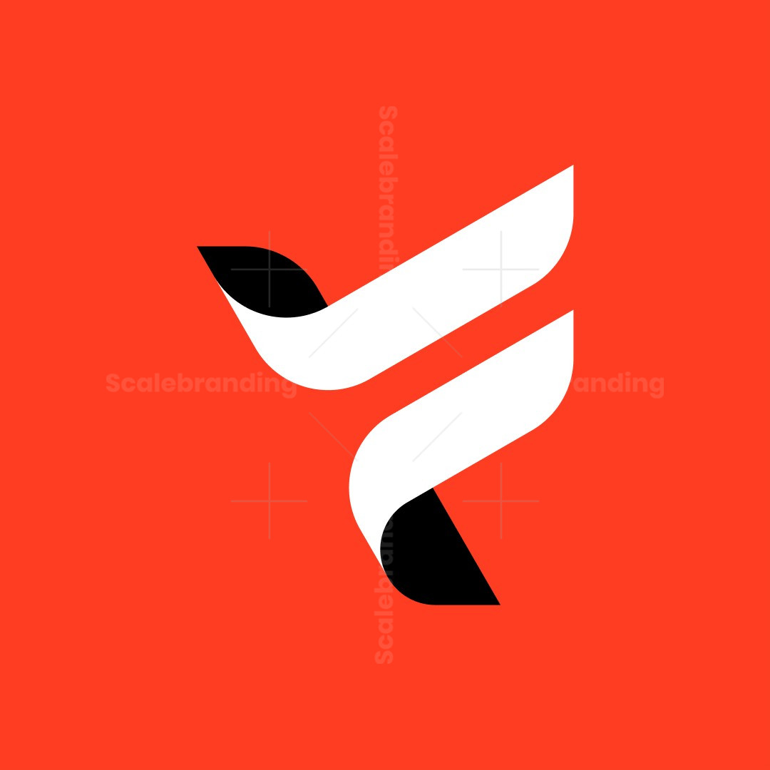 Bird F Fly Logo | Scalebranding