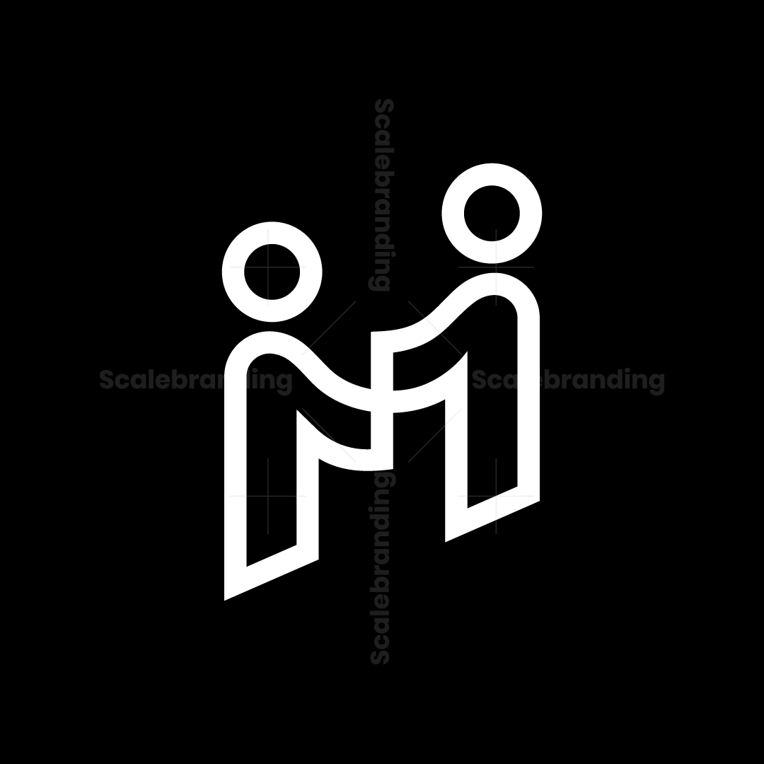 Handshake Business Deal People logo | Scalebranding