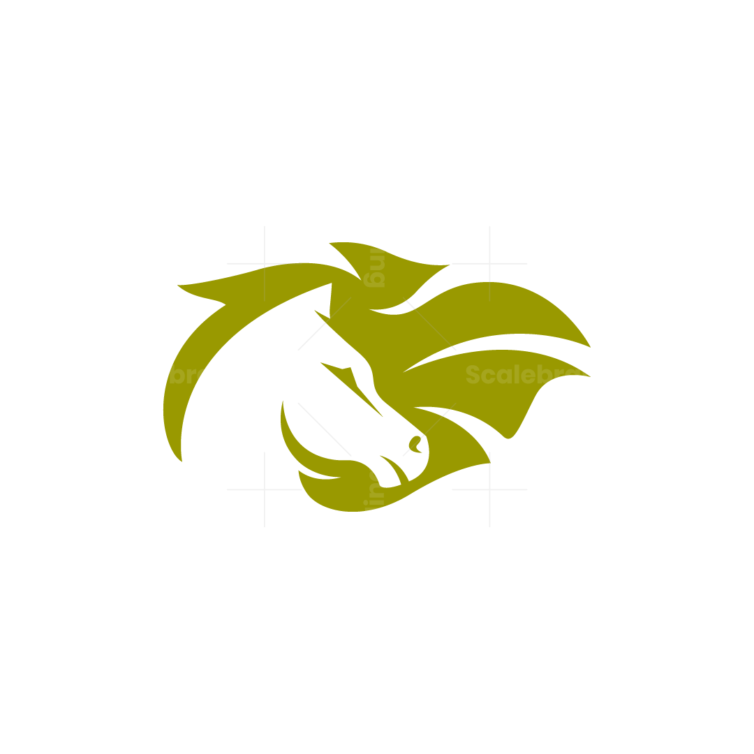 Mane Horse Logo Horse Head Logo | Scalebranding