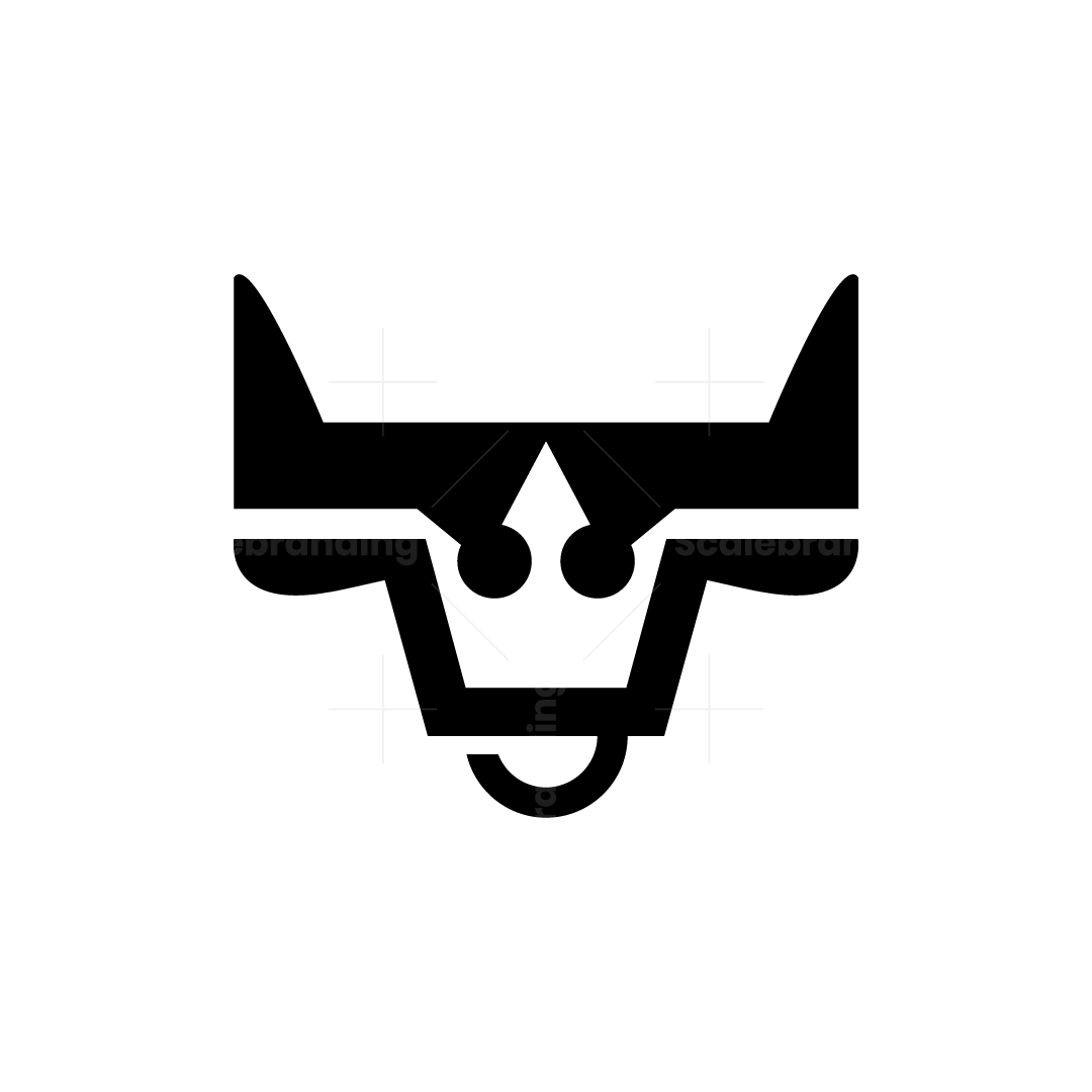 Crowned Bull Head Logo Crown Bull Logo | Scalebranding