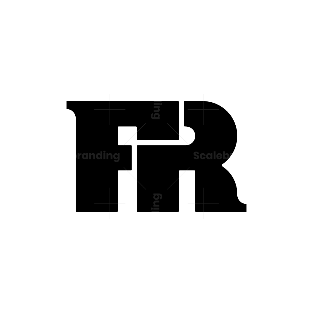 Letter FR logo | Scalebranding