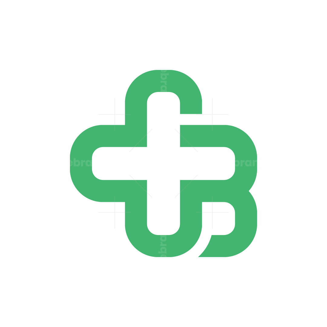 Letter B Medical Health Logo | Scalebranding