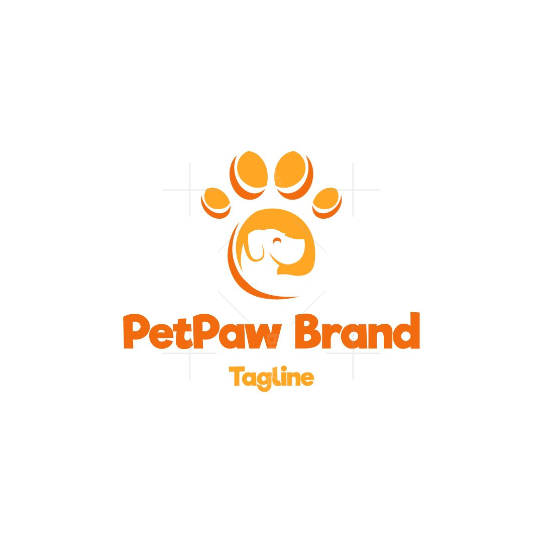 Dog Paw Logo Company
