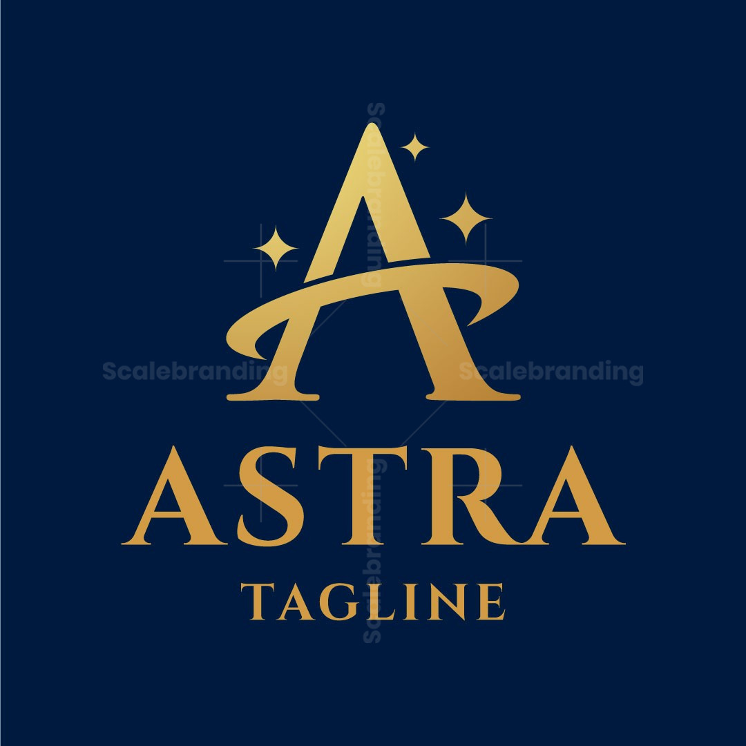 Astra Net Letter A Digital Logo | Scalebranding