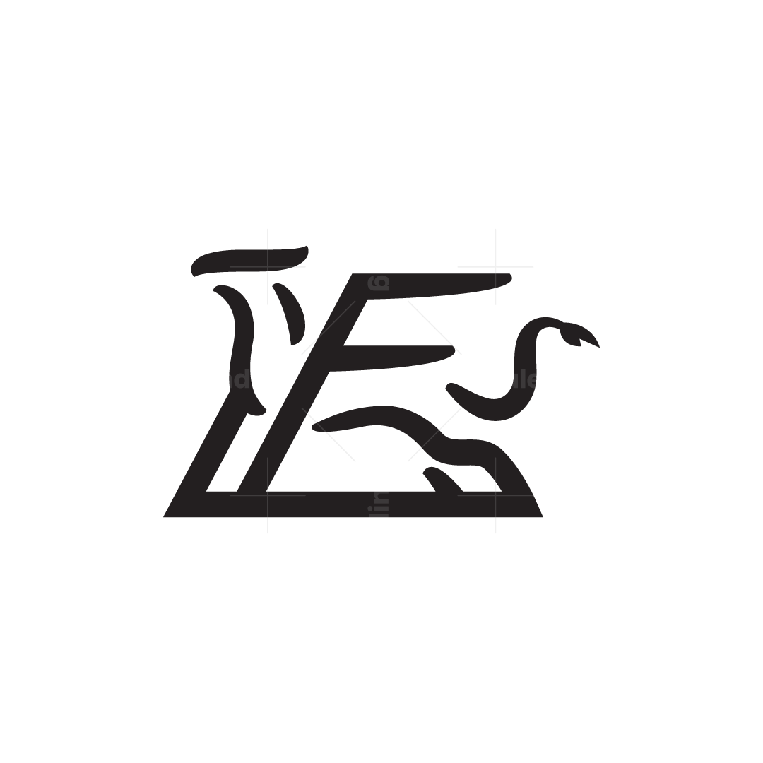 Letter F Griffin Logo | Scalebranding