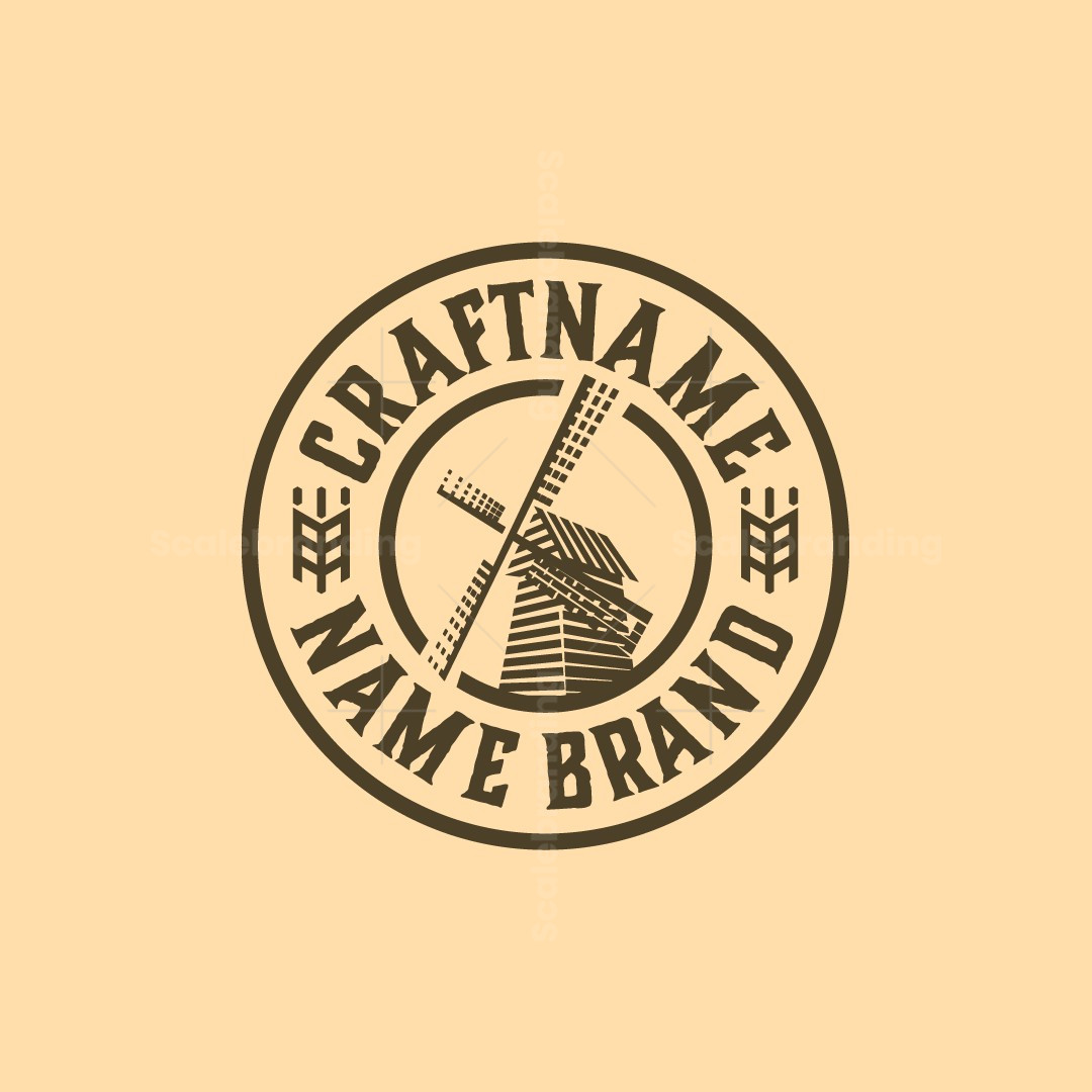 Craft mill logo | Scalebranding