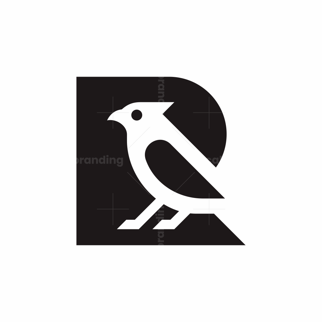 Simple Letter R Bird Logo | Scalebranding