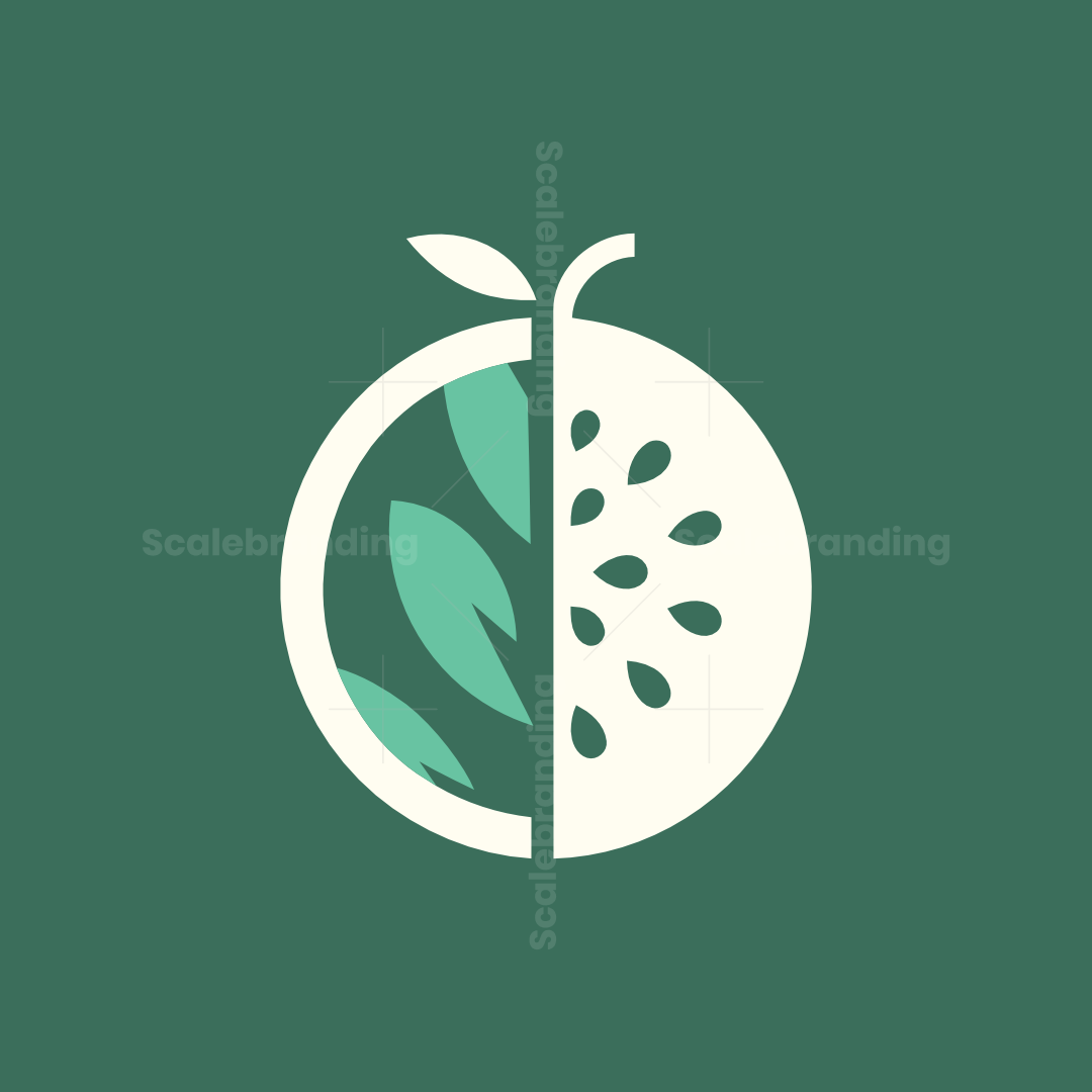 a stylized Fresh Fruit logo | Scalebranding