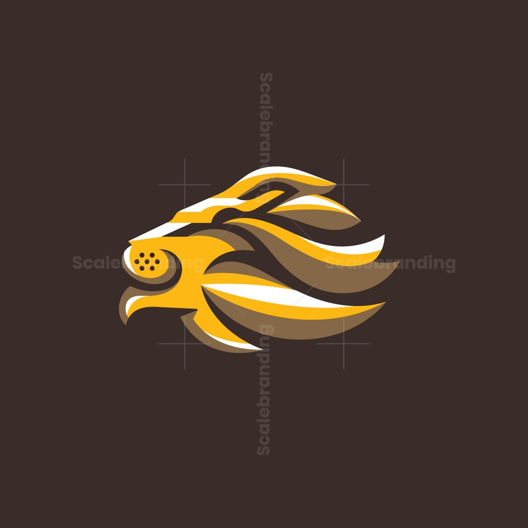 Lion Face Side Profile Logo | Scalebranding