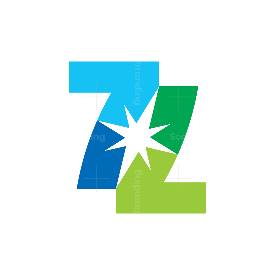 Letter Z Number Seven Seven logo | Scalebranding