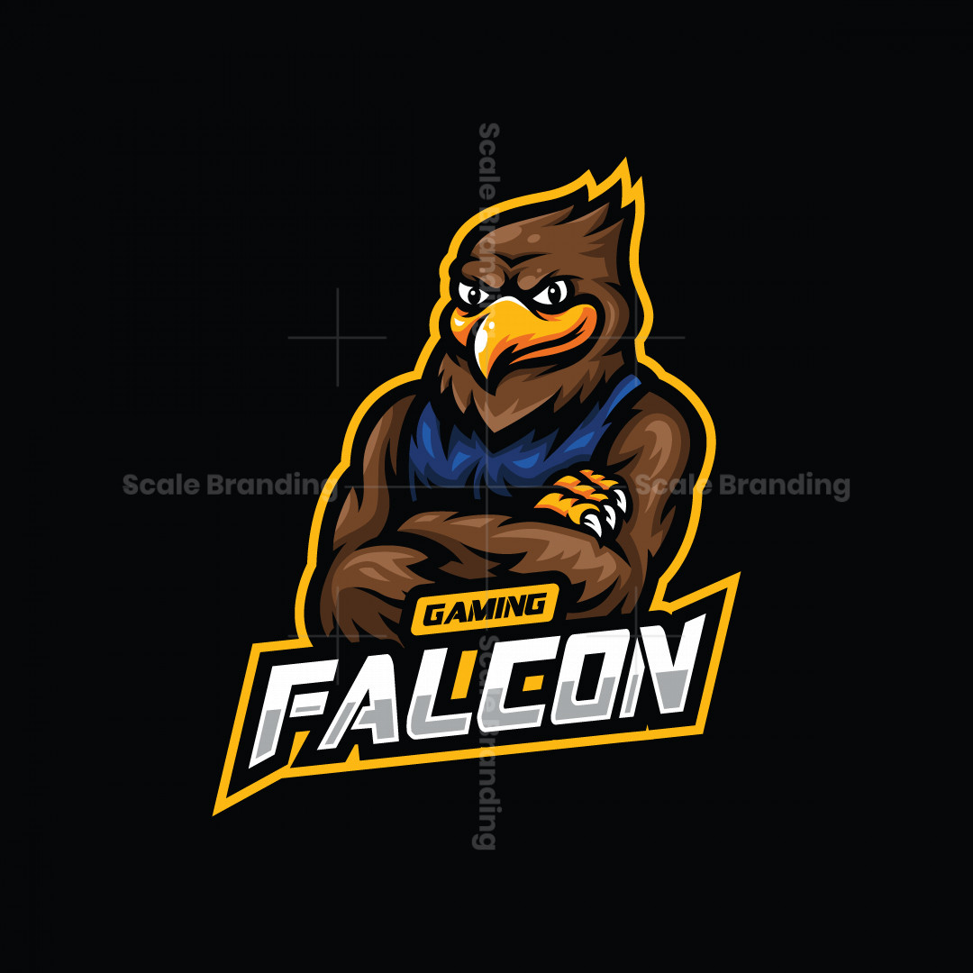 Falcon Gaming Mascot Logo | Scalebranding