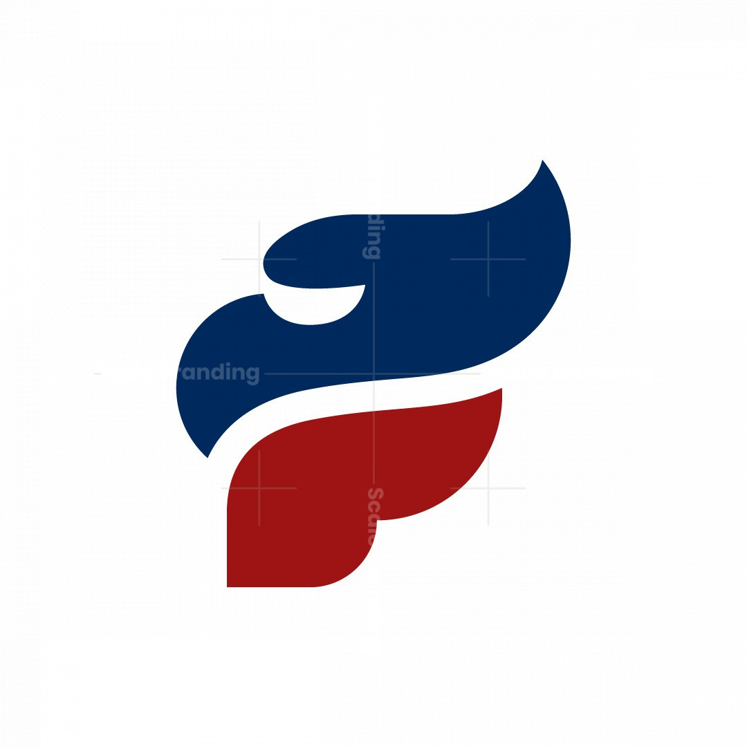 Falcon letter F logo | Scalebranding